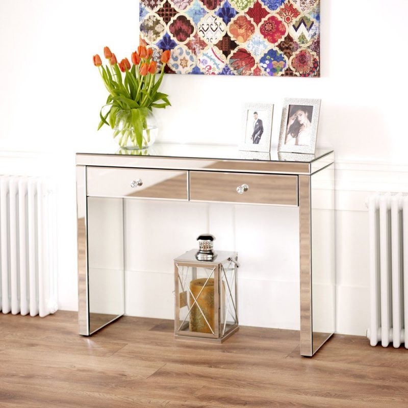 Venetian Dressing Table with Vanity Mirror - All Home Living