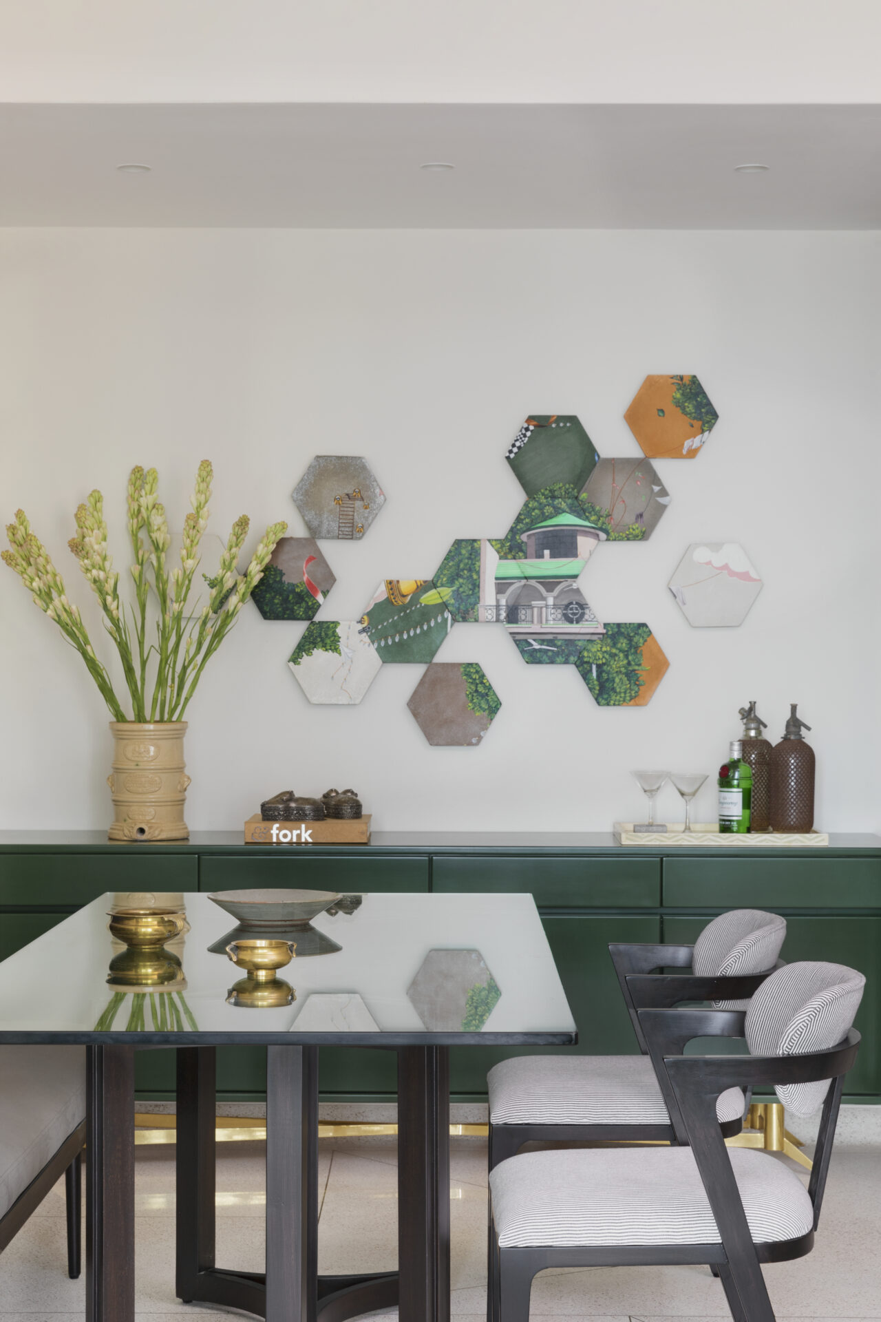 Outré Use of Tiles Gives Chic & Cohesive Look | Sarah Sham