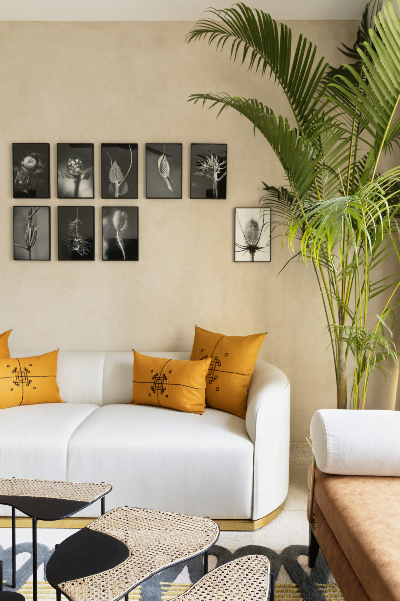 Outré Use of Tiles Gives Chic & Cohesive Look | Sarah Sham